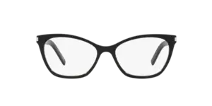 Saint Laurent Sl 287 Slim Eyeglasses - Black