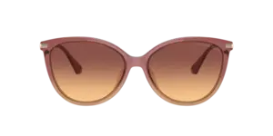 Michael Kors Cat Eye Sunglasses - Dusty Rose Light Brown