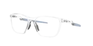 Oakley Square Full Rim Eyeglasses - Polished Clear