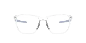 Oakley Square Full Rim Eyeglasses - Polished Clear