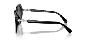 SWAROVSKI Irregular Sunglasses - Black