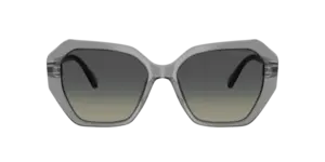 SWAROVSKI Irregular Sunglasses Transparent Grey