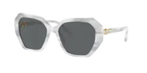 SWAROVSKI Irregular Sunglasses - White