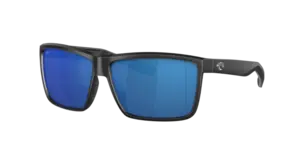 COSTA DEL MAR Rectangle Sunglasses - Matte Black