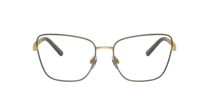 Dolce & Gabbana Butterfly Eyeglasses - Gold,matte Black