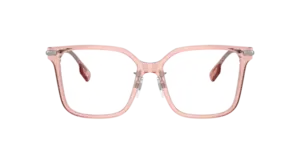 Burberry Burberry Square Frame Eyeglasses Rose