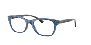 VOGUE Pillow Eyeglasses - Transparent Light Blue