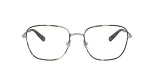 Brooks Brothers Square Optical Frames - Matte Silver