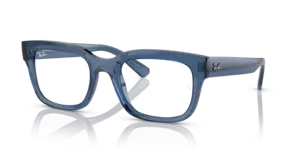 Ray-ban Ray-Ban Eyeglasses Transparent Dark Blue