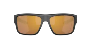 COSTA DEL MAR Polarized Rectangle Sunglasses - Matte Black