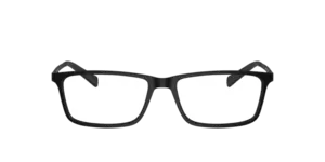 Armani Exchange Rectangle Eyeglasses - Matte Black