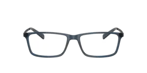 Armani Exchange Rectangle Eyeglasses - Transparent Blue