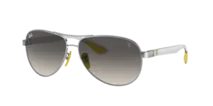 Ray-ban Scuderia Ferrari Collection Sunglasses - Silver
