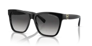 Ralph Lauren Full Rim Square Sunglasses - Noir