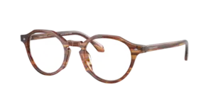 Giorgio Armani Oval Eyewear For Men