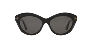TOM FORD Toni Sunglasses - Black Shiny