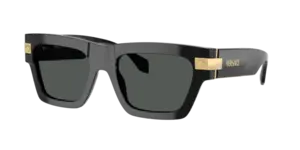 Versace Rectangle Sunglasses - Black