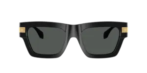 Versace Rectangle Sunglasses Black