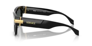 Versace Rectangle Sunglasses - Black