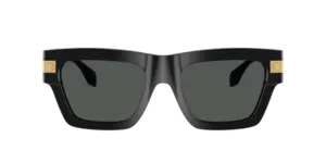 Versace Rectangle Sunglasses Black