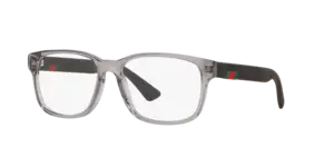 Gucci Rectangle Frame Eyeglasses - Gris