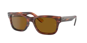 Ray-ban Ray-Ban Burbank Sunglasses Striped Havana