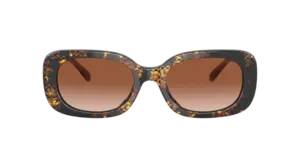 COACH Oval Sunglasses - Pearlized Tortoise