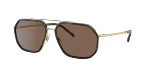 Dolce & Gabbana Pilot Sunglasses Or,havana