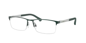 Emporio Armani Emporio Armani Rectangle Eyeglasses Vert Mat