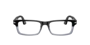 Persol Rectangle Eyeglasses Black Gradient