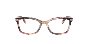 COACH Rectangle Eyeglasses - Rose Pearl Tortoise
