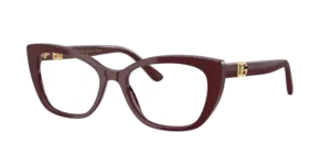 Dolce & Gabbana Acetate Cat-eye Eyeglasses - Bordeaux
