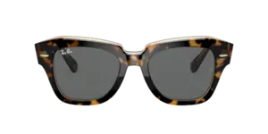 Ray-ban State Street Sunglasses - Havana On Transparent Brown
