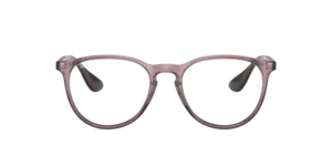 Ray-ban Ray-Ban Eyeglasses Full Rim Transparent Violet