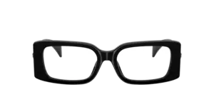 Versace Rectangle Optical Glasses - Black