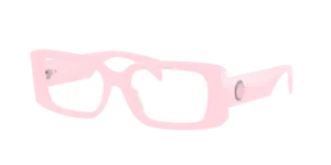 Versace Rectangle Optical Glasses - Pink