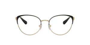 Emporio Armani Eyeglasses - Shiny Pale Gold,black