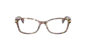 COACH Eyeglasses - Light Brown Confetti Tortoise