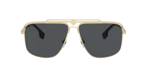Versace Rectangle Sunglasses - Gold