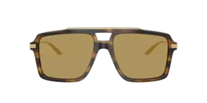Dolce & Gabbana Pilot Sunglasses - Striped Ochre