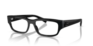 Dolce & Gabbana Rectangle Eyeglasses - Noir