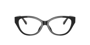 Tory Burch Irregular Acetate Eyeglasses - Black