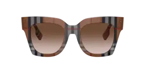 Burberry Be4364 Sunglasses - Brown Check