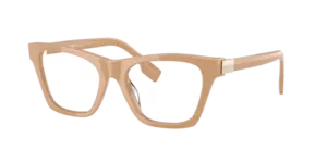 Burberry Burberry Arlo Square Eyeglasses Beige