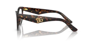 Dolce & Gabbana Butterfly Eyeglasses - Havana