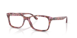 Ray-ban Ray-Ban Full Rim Rectangle Eyeglasses Rouge