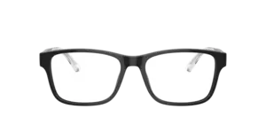 Emporio Armani Rectangle Eyeglasses Black
