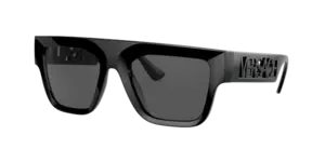 Versace Rectangle Sunglasses - Black