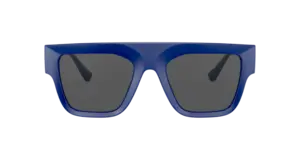 Versace Rectangle Sunglasses - Bluette