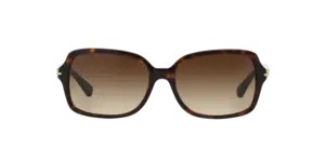 COACH Rectangle Sunglasses - Dark Tortoise